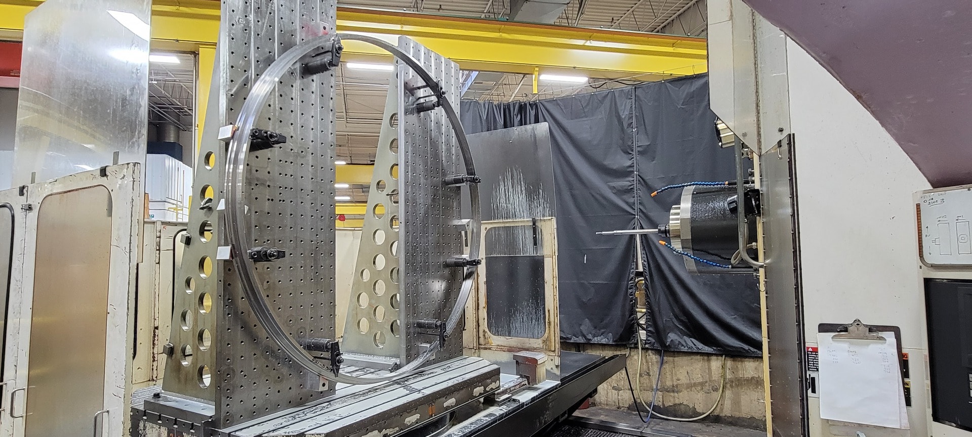 CNC Horizontal Milling at Tech-Max Machine, Inc