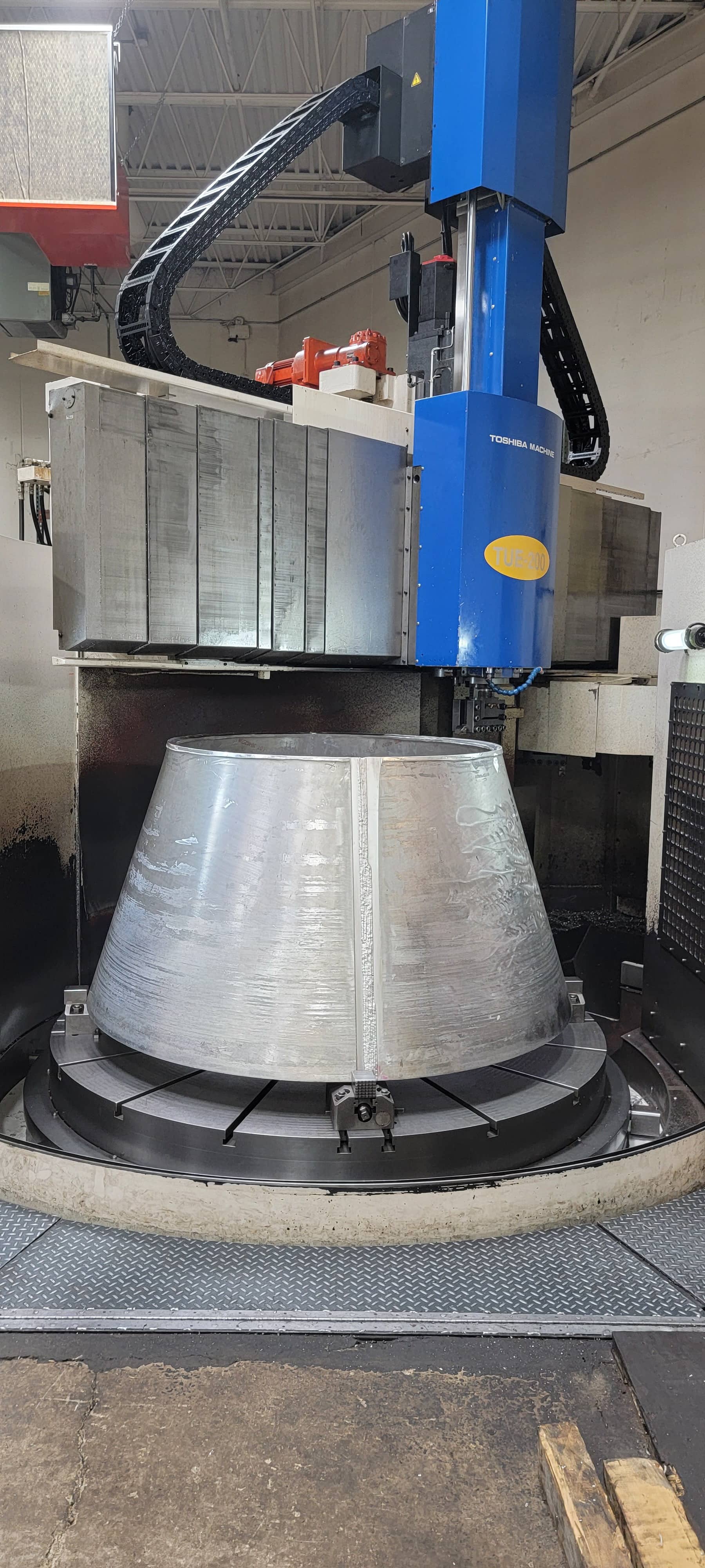 CNC Vertical Turning at Tech-Max Machine, Inc