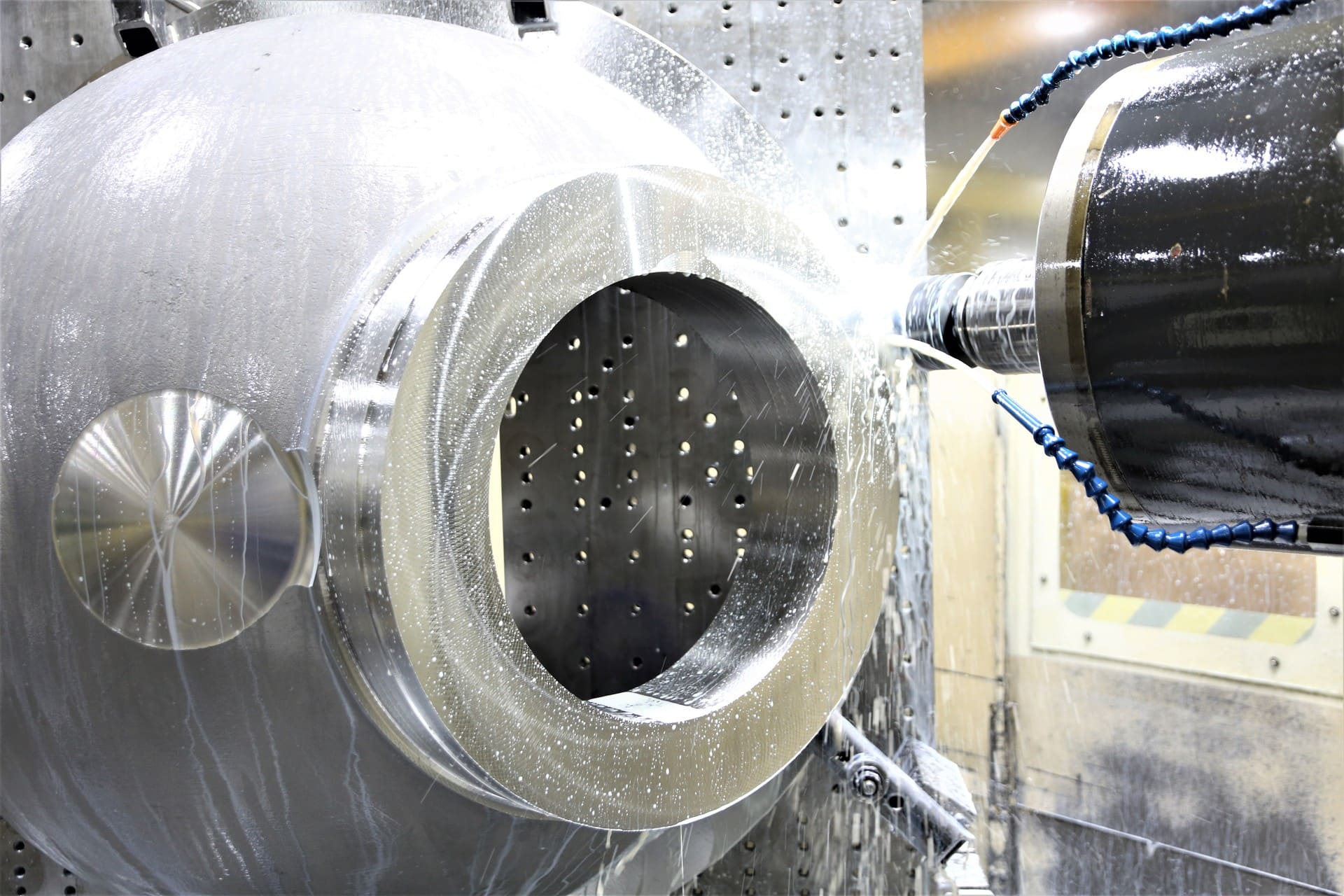 CNC Horizontal Milling at Tech-Max Machine, Inc