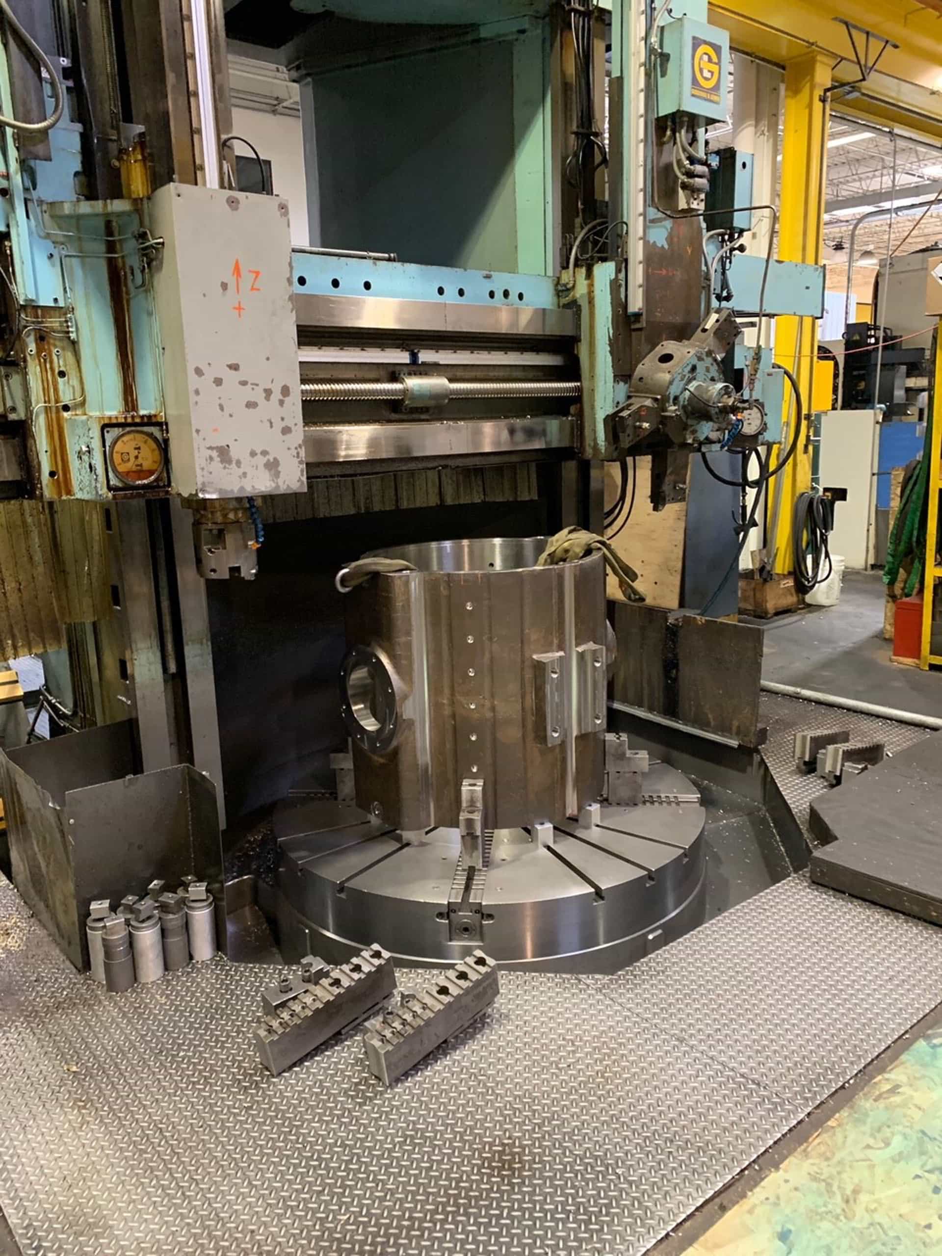 CNC Vertical Turning at Tech-Max Machine, Inc