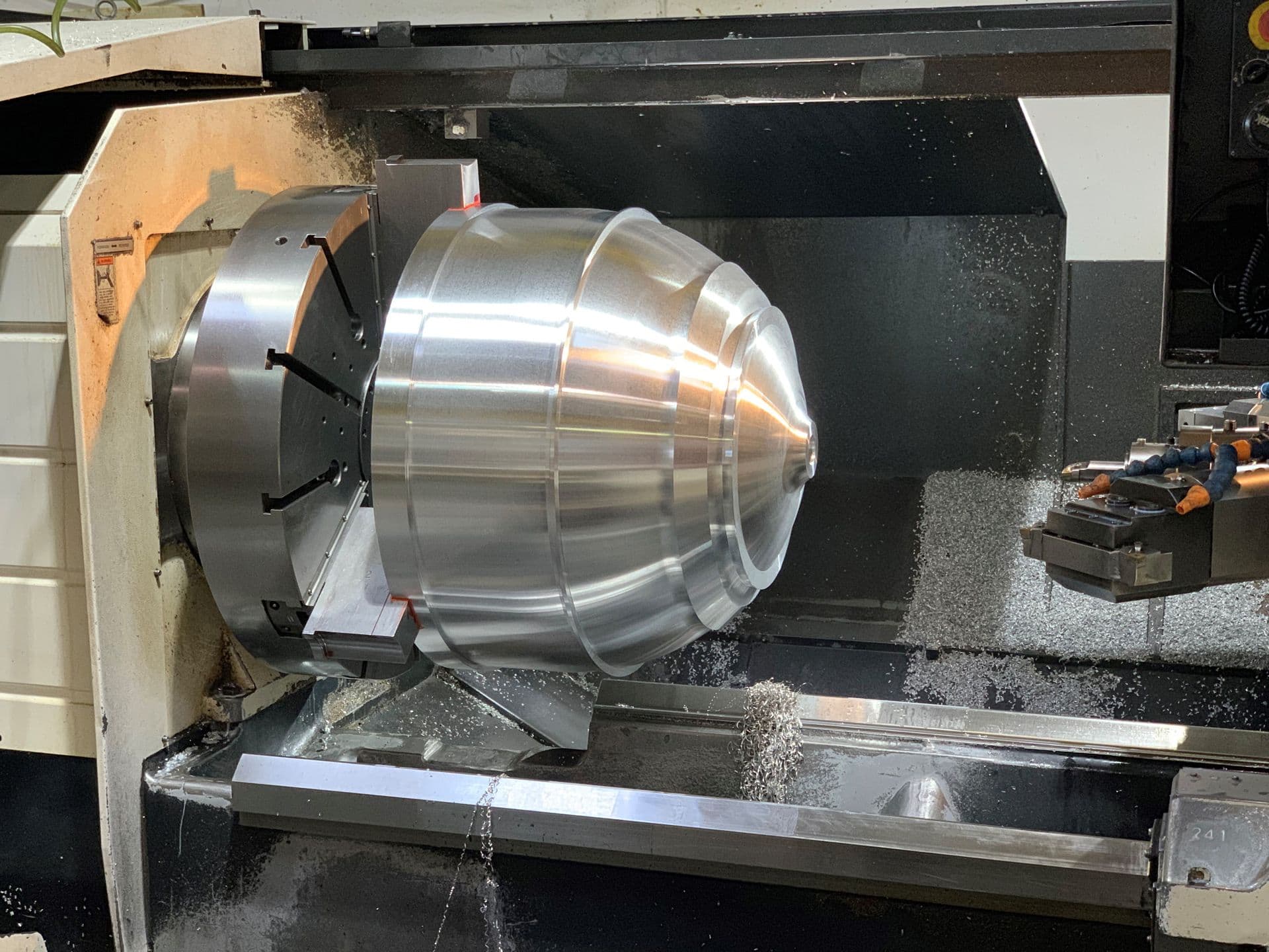 CNC Horizontal Turning at Tech-Max Machine, Inc