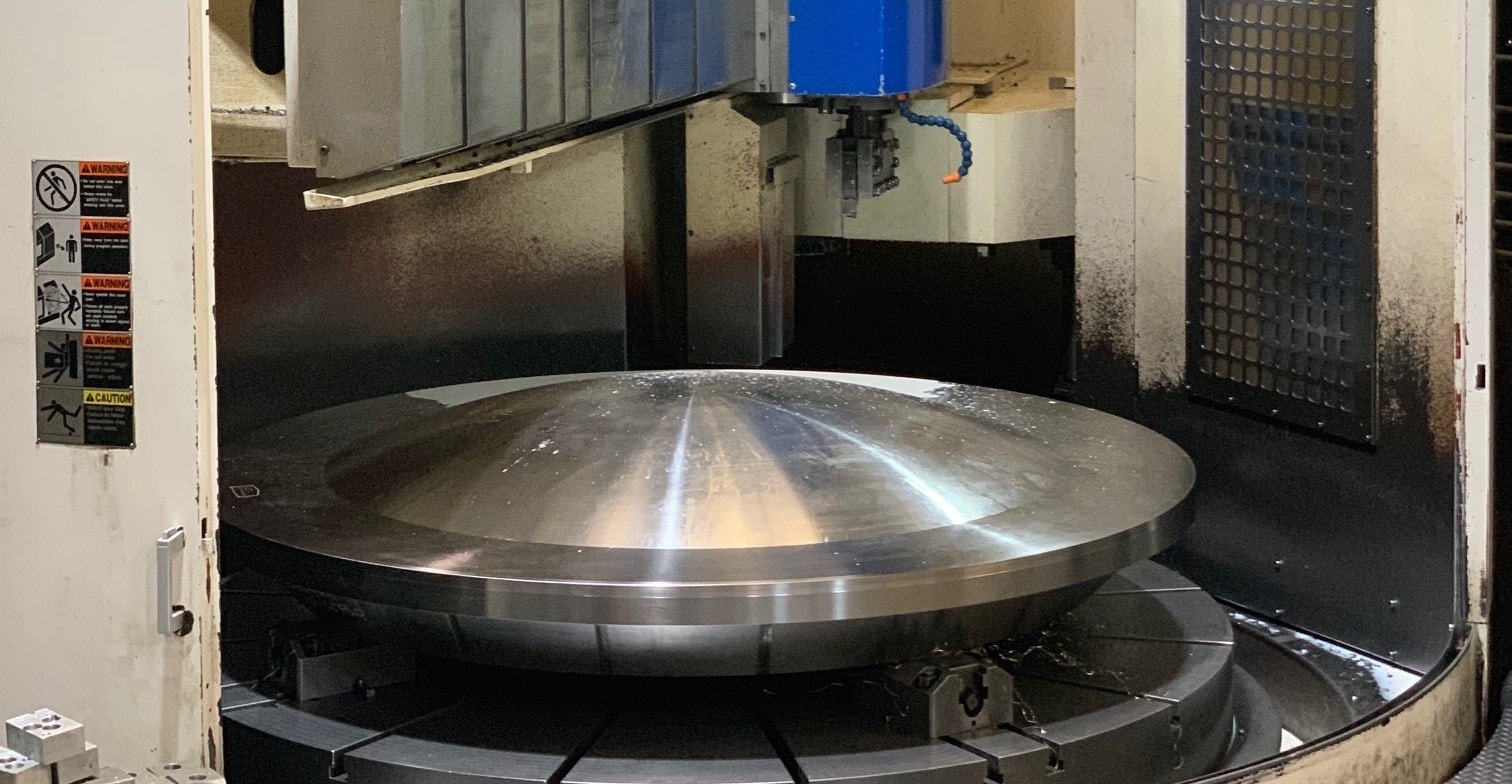 CNC Vertical Turning at Tech-Max Machine, Inc