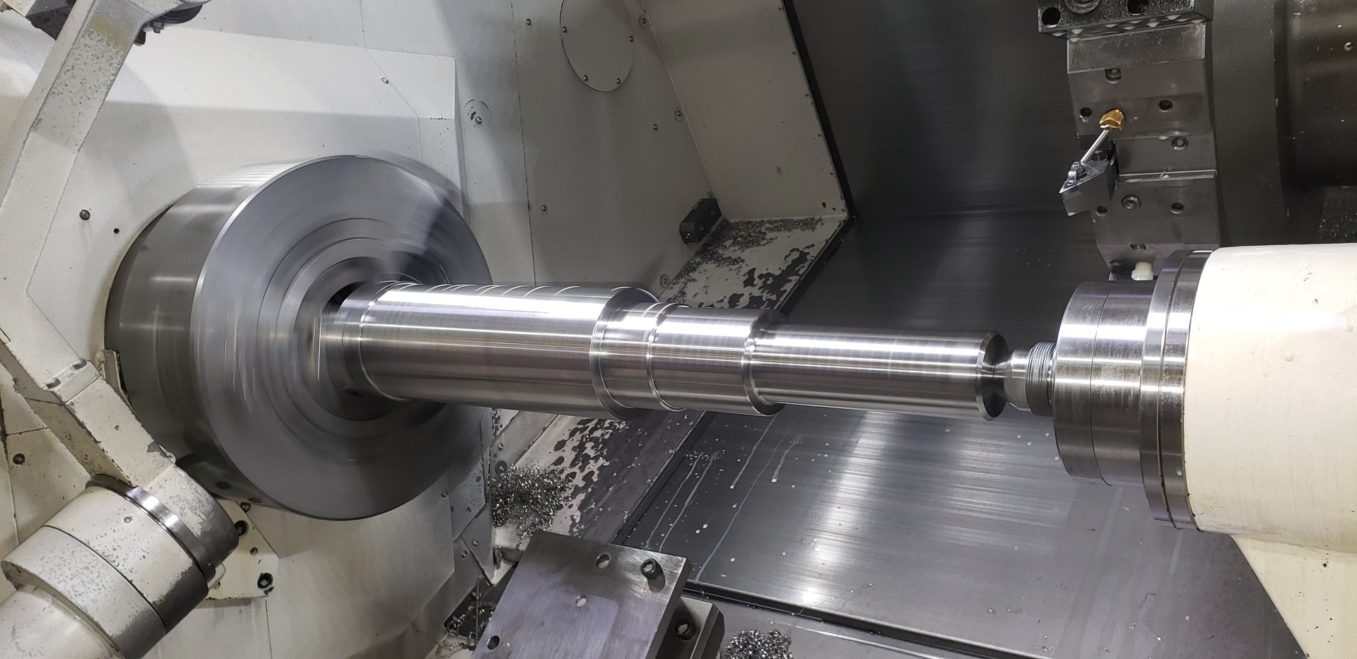 CNC Horizontal Turning at Tech-Max Machine, Inc