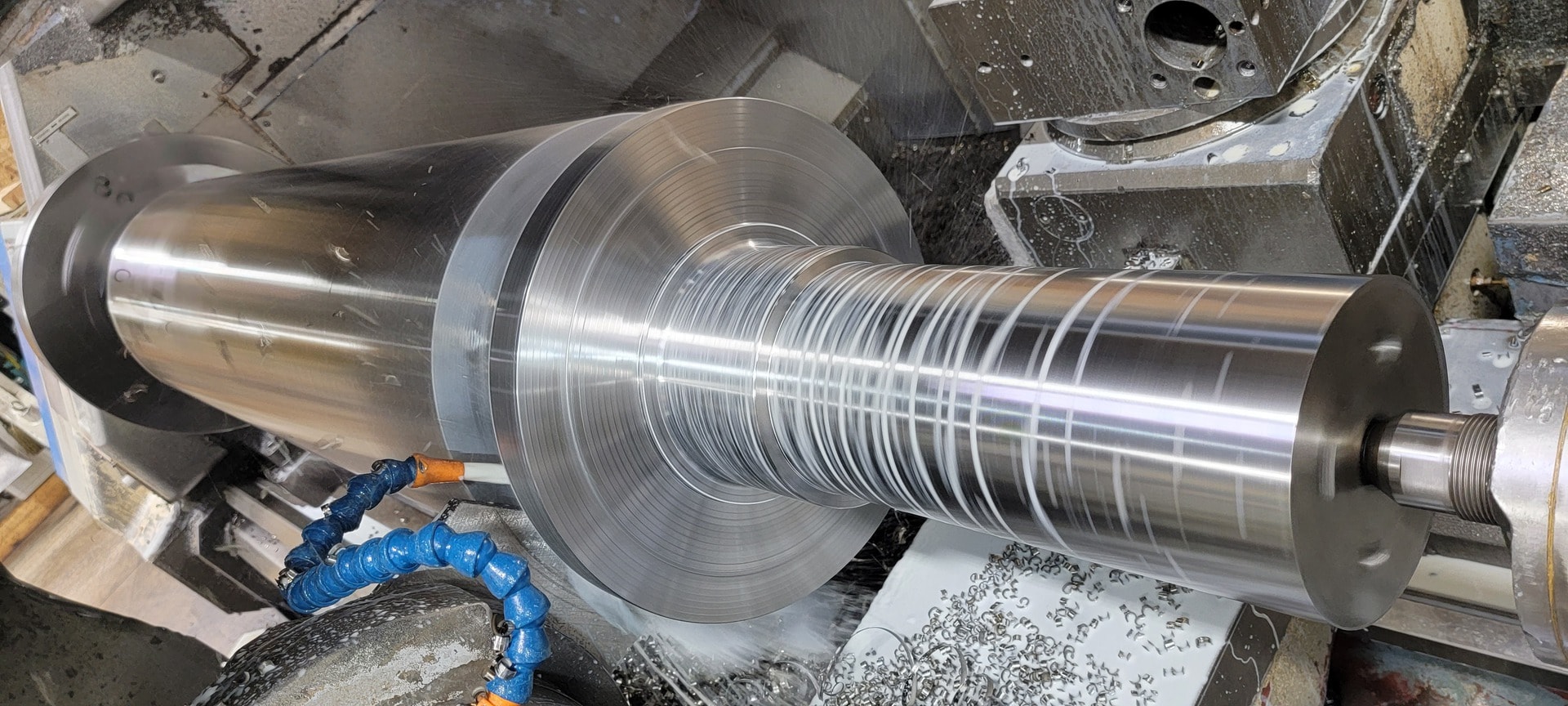 CNC Horizontal Turning at Tech-Max Machine, Inc